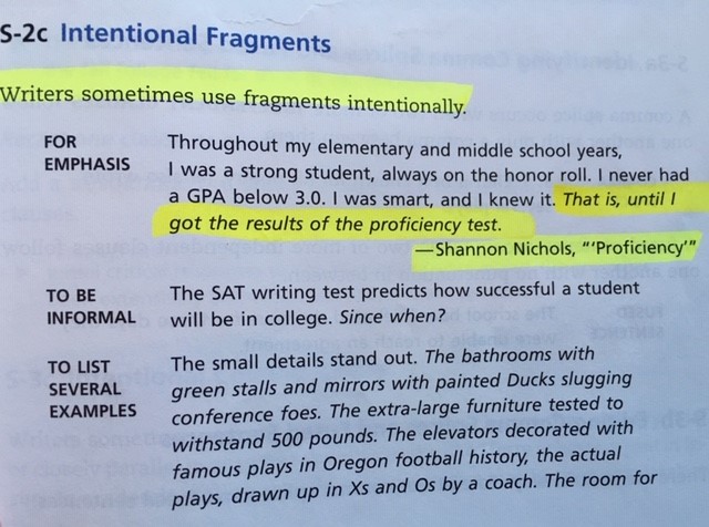 Fragments of “Proficiency” – Jane Lucas